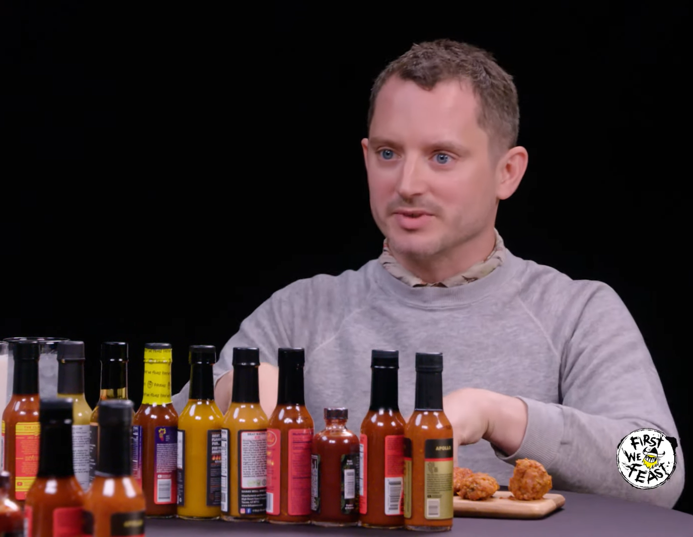 WATCH: Lord of the Rings star Elijah Wood eats Hot Wings - RYAN BABEL
