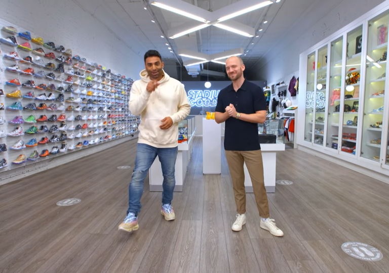 WATCH: Hot Ones Presenter Sean Evans Goes Sneaker Shopping in Complex ...